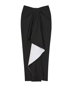 Givenchy Wrap Midi Skirt