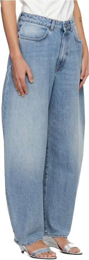 RÓHE Sculptural Button-fastening Jeans - No
