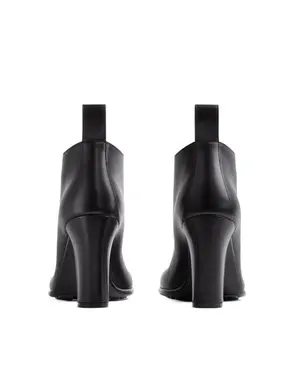 Bottega Veneta Square Toe Ankle Boots