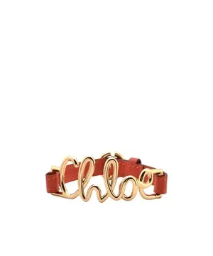 Chloé Lettering Bracelet - Yellow