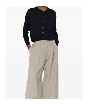 BASERANGE Buttoned Cardigan - Black