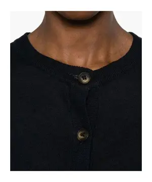 BASERANGE Buttoned Cardigan - Black