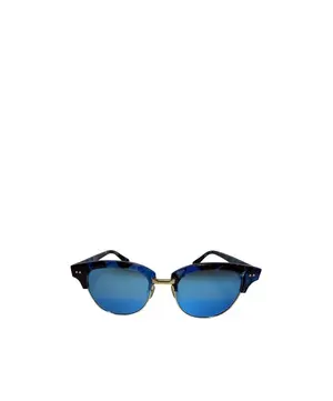 GENTLE MONSTER Logo Letter Sunglasses - Blue