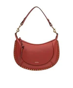 Isabel Marant Étoile Naoko Studded Shoulder Bag - Brown