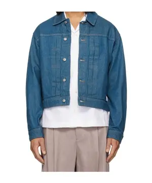 Hugo Boss Denim Logo Patch Jacket