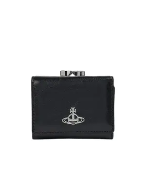 VIVIENNE WESTWOOD Tri-fold Wallet - Black