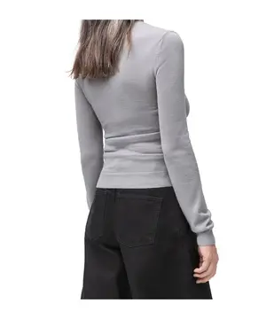 Loewe Draped Sweater In Cashmere And Silk