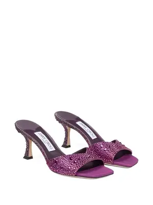JIMMY CHOO 70mm Skye Mules - Multicolor