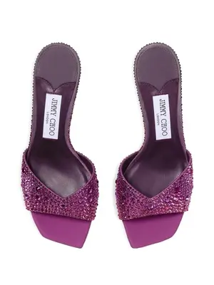 JIMMY CHOO 70mm Skye Mules - Multicolor