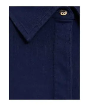 THE ROW Roddie Cotton Shirt - Black