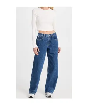 SLVRLAKE Belt Loop Jeans - Blue