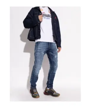 Dsquared2 Panelled Lace-up Low-top Sneakers