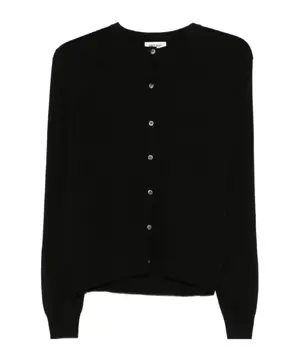 Soft Goat Crew Neck Cardigans For Women