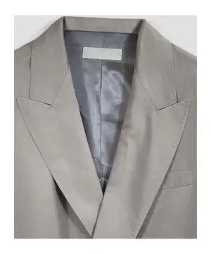 Our Legacy Halt Long-sleeved Suit Jacket - Gray