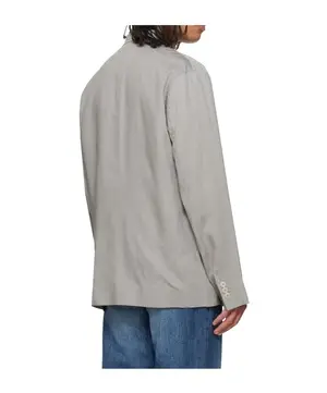 Our Legacy Halt Long-sleeved Suit Jacket - Gray