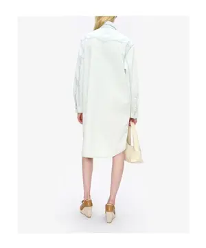 A.p.c. Tie-fastening Shirt Mini Dress