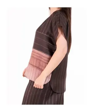 ALYSI V-neck T-shirt With Asymmetrical Hem