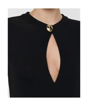 JOSEPH Keyhole Maxi Dress