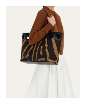 FERRAGAMO Trame Gancini Tote Bag