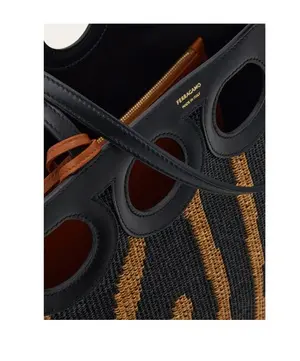 FERRAGAMO Trame Gancini Tote Bag