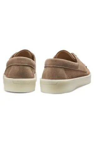 Hugo Boss Lace-up Leather Boat Shoes