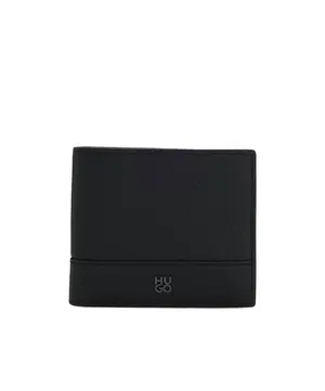 Hugo Boss Logo-plaque Wallet - Black