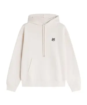 Maison Kitsuné Fox Patch Hoodie - White