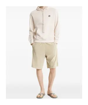 Maison Kitsuné Fox Patch Hoodie - White