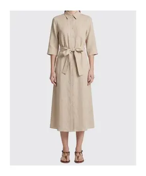 Max Mara Belted Shirt Dress