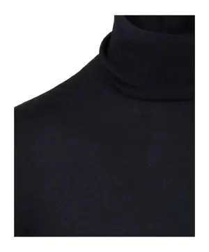 Dries Van Noten High Neck Jumper - Blue