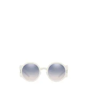 Prada Round Frame Sunglasses - White