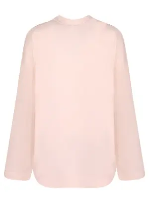 Acne Studios Embroidered Logo Long Sleeve T-shirt