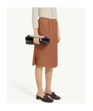 MAISON MARGIELA Satin Midi Skirt