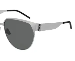 Saint Laurent Silver Logo Sunglasses