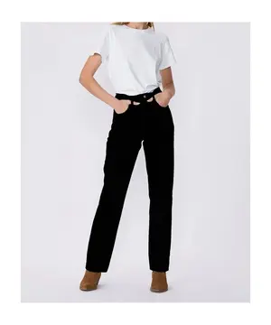 SLVRLAKE Belt Loop Jeans - Black