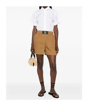 Celine Short Sleeve Shirt With Peak Collar