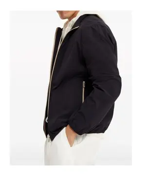 Brunello Cucinelli High-neck Zip-up Jacket