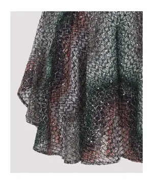 Missoni Caperdoni Draped Mini Skirt