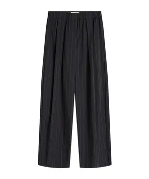 ST. AGNI Striped Wide Leg Trousers