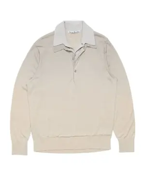 Acne Studios Double-layered Collar Knitwear