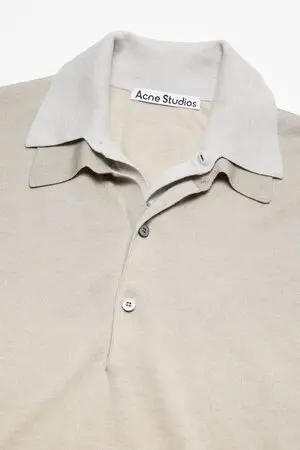 Acne Studios Double-layered Collar Knitwear