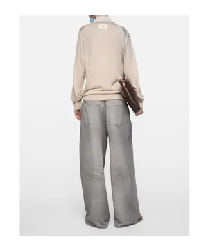 Acne Studios Double-layered Collar Knitwear