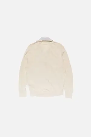 Acne Studios Layered Collar Long Sleeve Jumper