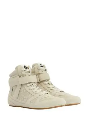 Isabel Marant Étoile Sennyh High Top Sneakers - Nude