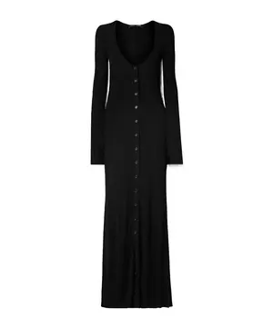 Proenza Schouler Athena Ribbed Knit Maxi Dress