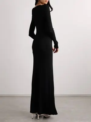 Proenza Schouler Athena Ribbed Knit Maxi Dress