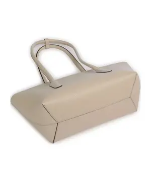 COCCINELLE Logo Printed Shoulder Bag - Nude