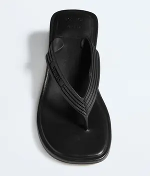 Bottega Veneta Sampieri Thong Sandals - Black
