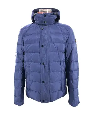 PAUL  SHARK Paul & Shark Logo Quilted Hooded Down Jacket