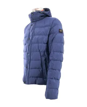 PAUL  SHARK Paul & Shark Logo Quilted Hooded Down Jacket